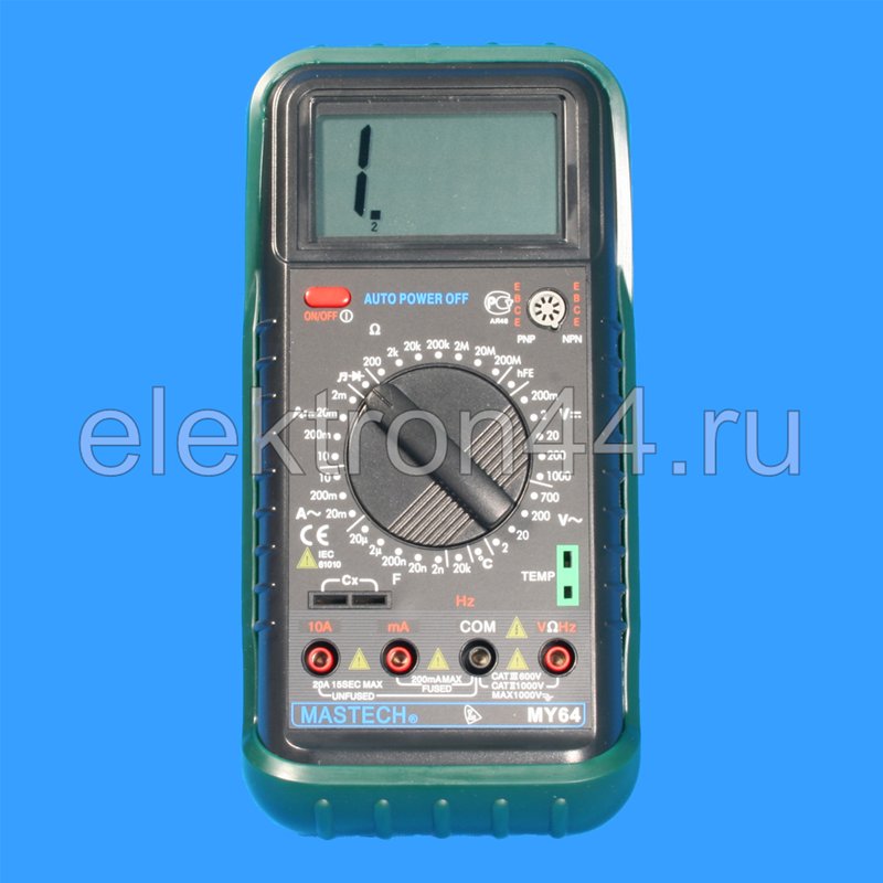 Мультиметр MY-64N MASTECH - интернет магазин Электрон, Кострома